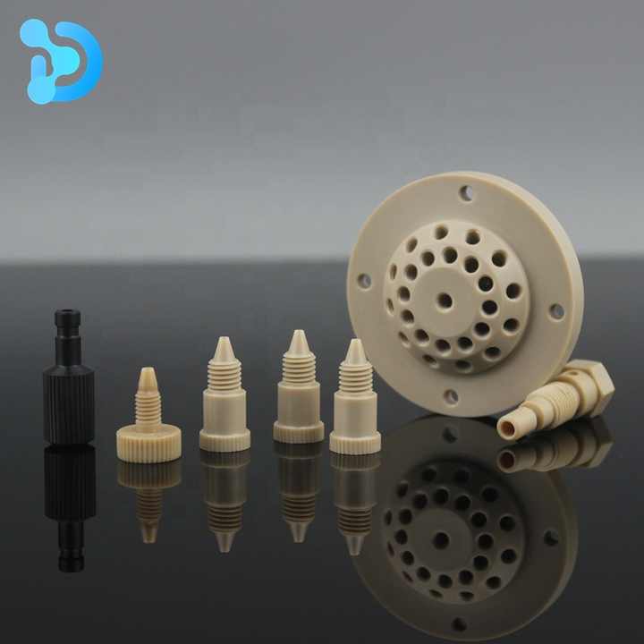 Medical Chemistry Field PEEK PCTFE HPLC Column Adapter