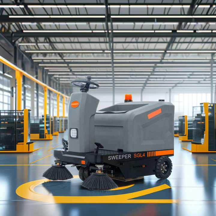 SGL4 Electric Floor Sweeper - Heavy Duty Cleaning Machine