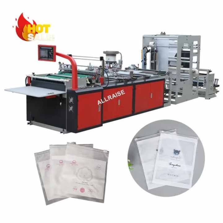 Automatic PE PP Polythene Plastic Ziplock Bag Machine