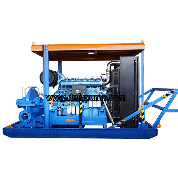 1000 M3/h Diesel Engine Pump - High Flow for Power Stations