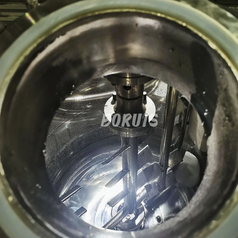 High Shear Vacuum Cosmetics Lotion Homogenizing Emulsifier Equipment Ointment Syrup Ketchup ...