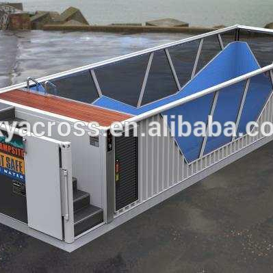 Factory Prefab 20ft 40ft Shipping Container Swimming Pools