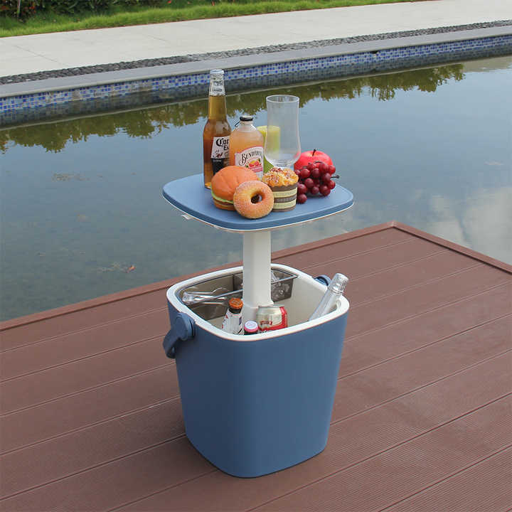 Outdoor Plastic Pop-up Portable Camping Cooler bar Table| Alibaba.com