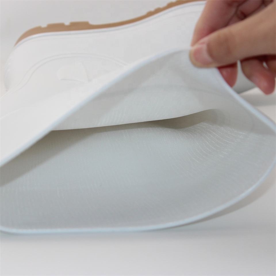 Rocky Buffalo White PVC Adult Rain Safety Boots for Food Industry