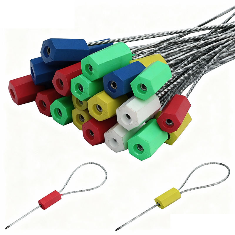 Tamper Proof Plastic Coated Cable Seals for Truck Container Metal Truck ...