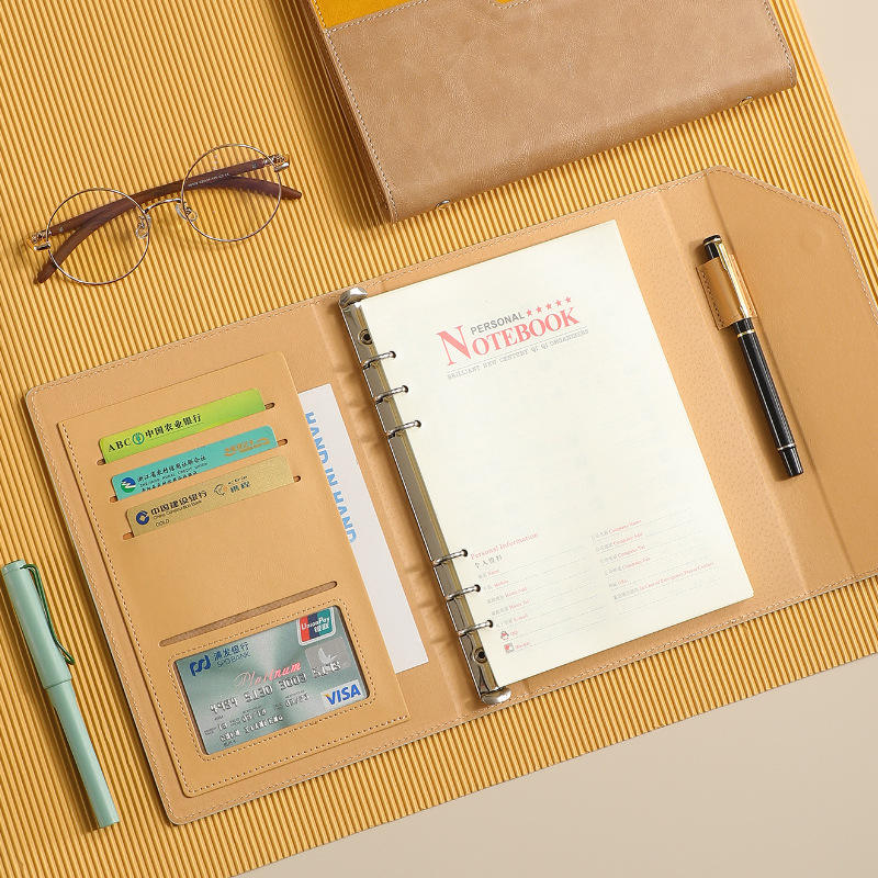 Loose Leaf A5 Three Fold Splicing Notebook Customized with Printable ...