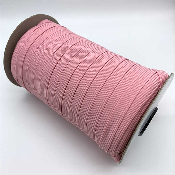 1/8'' Skinny Flat Braided Elastic Strap - Sustainable & Versatile