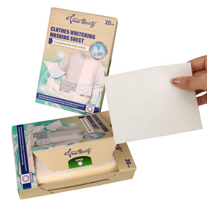 Free Sample Eco-Friendly Magic Laundry Whitening Detergent Sheets for ...