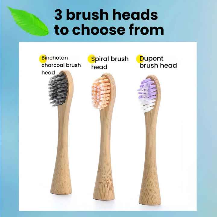 Daily Household Biodegradable Electric Toothbrush Soft Nylon Bristles ...