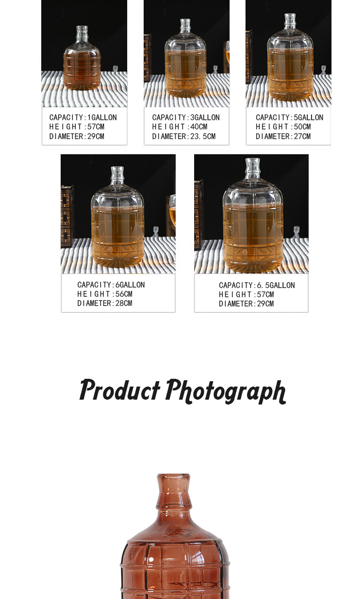 Wholesale Glass Carboys - Durable, Transparent, and Eco-friendly