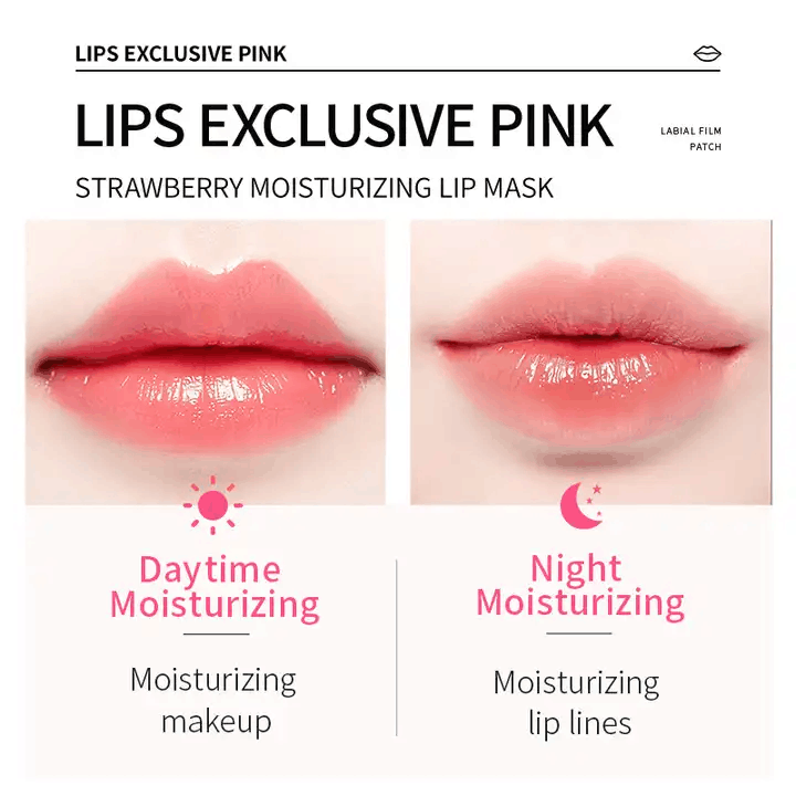 SADOER Collagen Lip Mask - Moisturizing Organic Fruit Blend