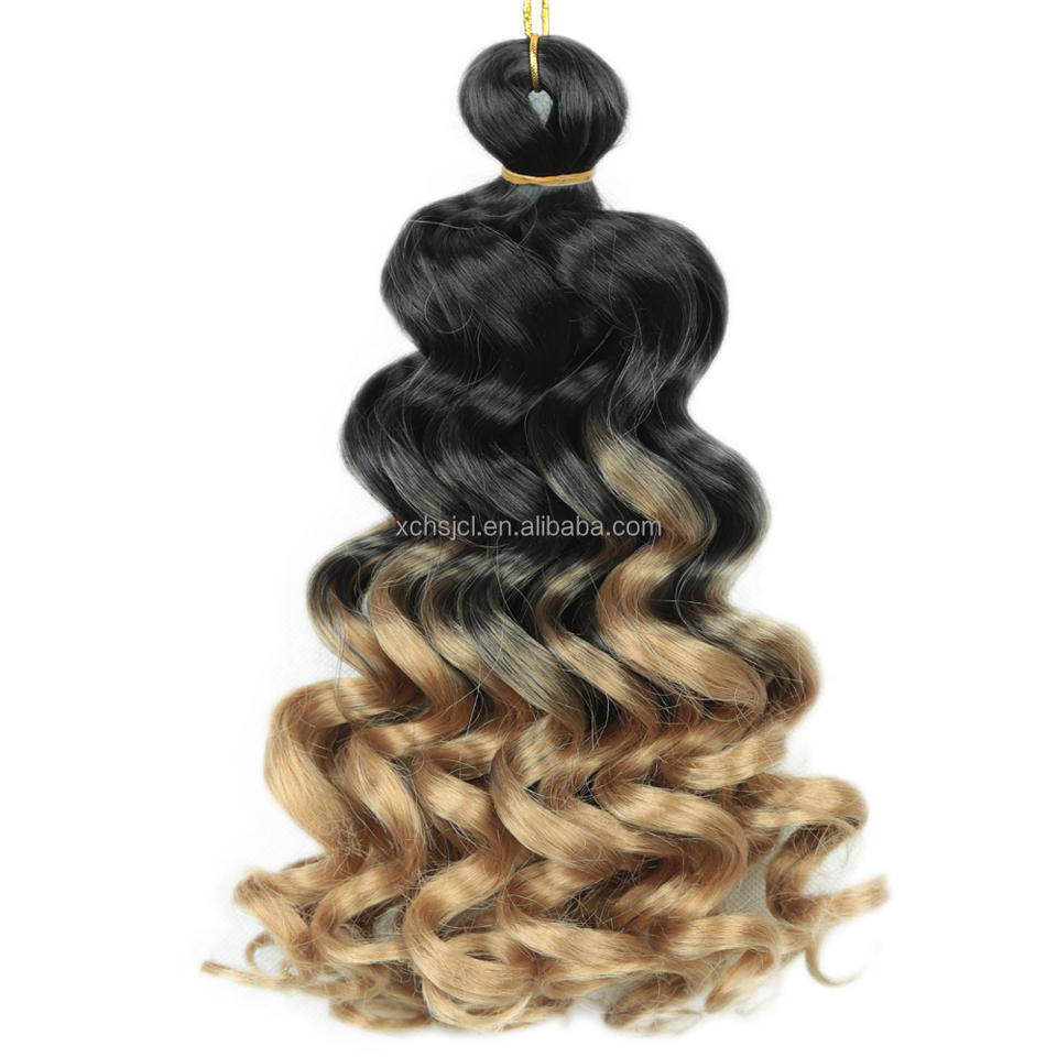 Boho Box Braids Crochet Loose French Curl Bob Crochet Hair for ...