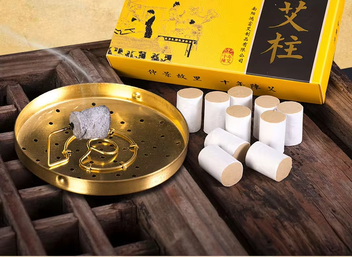 54 Cones Moxa Column Traditional Moxibustion Therapy Chinese Herbal ...