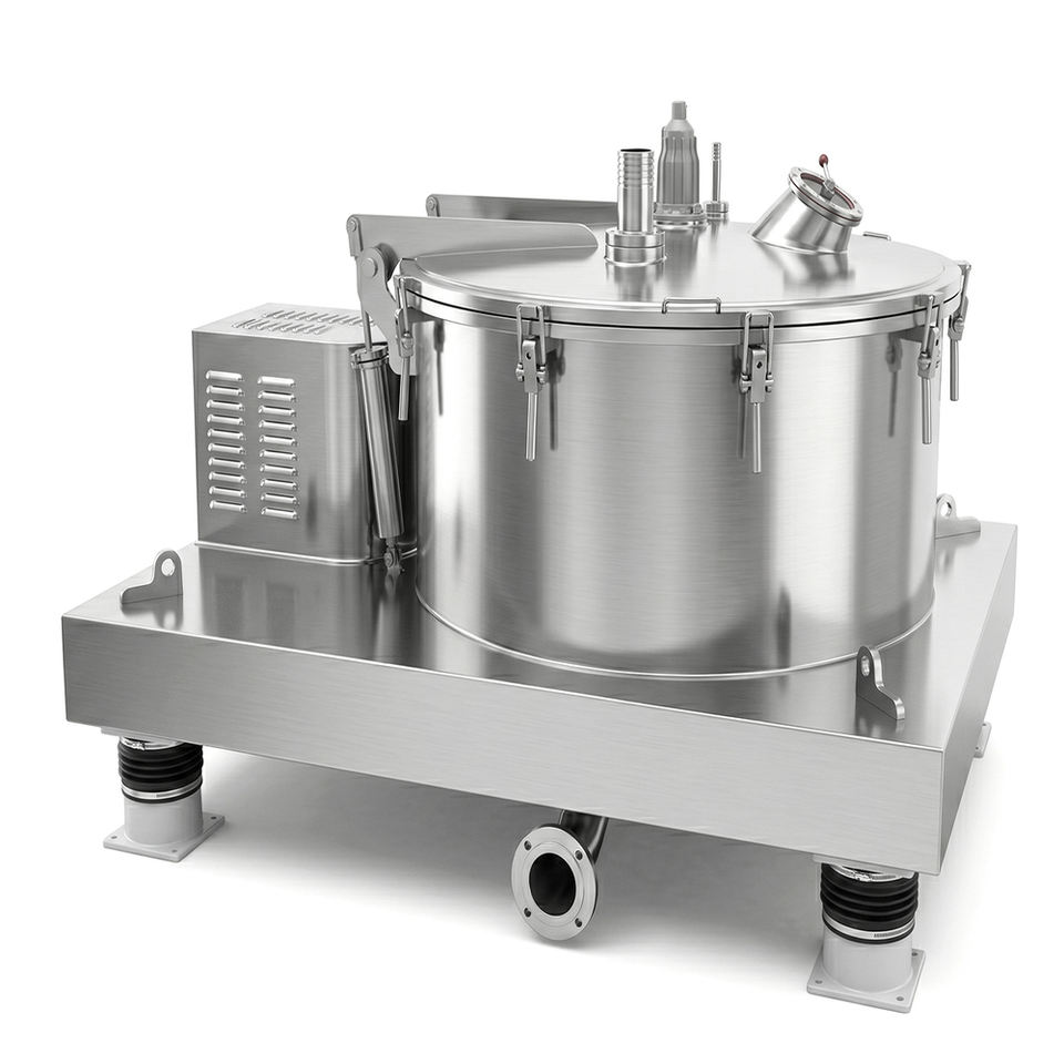 Industrial Platform Centrifuge Stainless Steel Material Bag Lifting ...