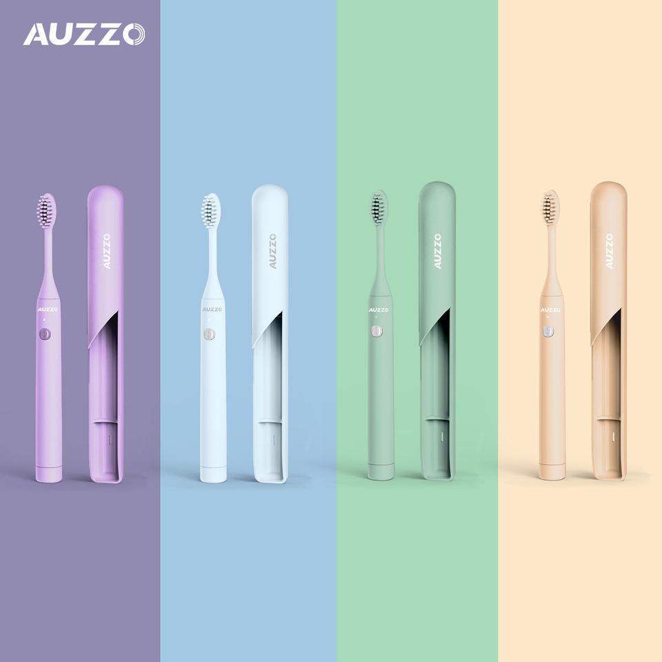 Battery Powered Sonic Travel Electric Toothbrush for Adults