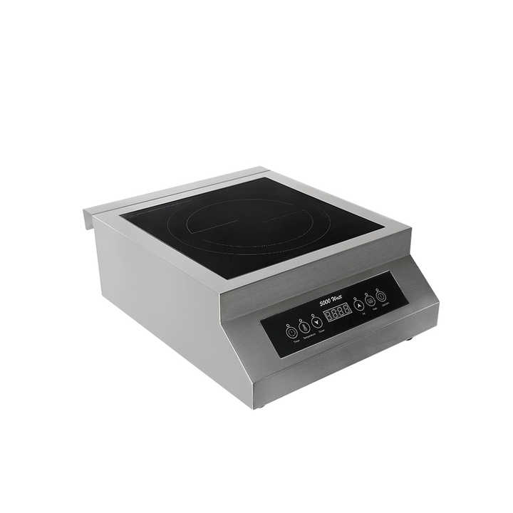 Gzkitchen 5000W Commercial Induction Cooker - Efficient Cooking