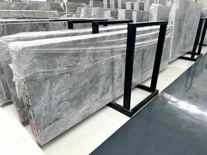SH STONE Nuvolato Versilia Marble Slab Modern Design Polished Glossy ...