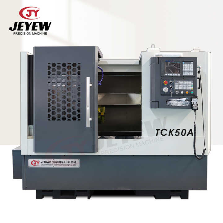 TCK50A Automatic Vertical CNC Turning Center GSK Control System Single Spindle Slant Bed Lathe ...