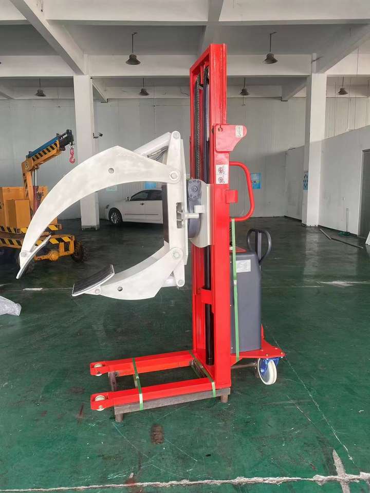 Hand Hydraulic Roll Lifter Paper Reel Lifter Stacking Roller Stacker ...