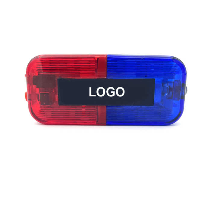 Traffic Guide Night Patrol Light Rotation Clip Strobe Warning Lamp LED ...
