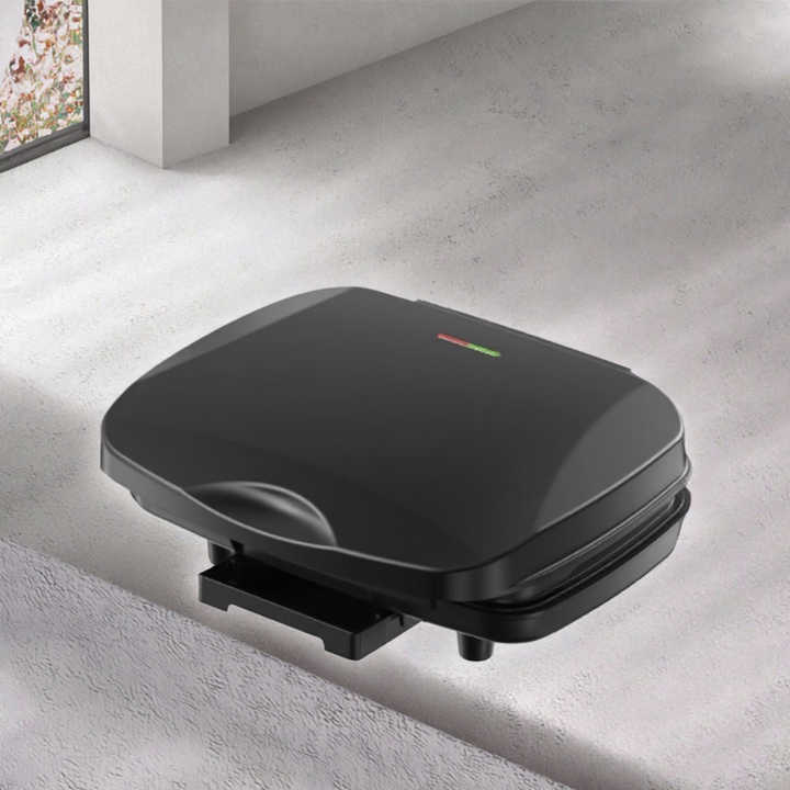 Electric Healthy Grill Steak Maker Non-Stick Coating Black Contact ...