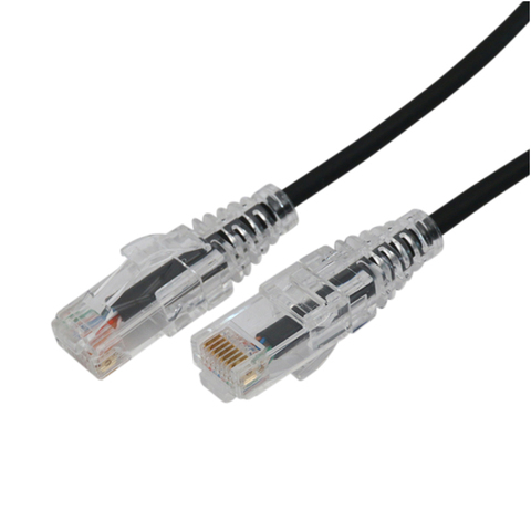 Super slim Lan Cable cat6A SSTP RJ45 Ethernet Patch Cord 4 core cable ...