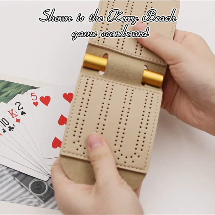 Personalized Cribbage Board - Travel Game with Logo