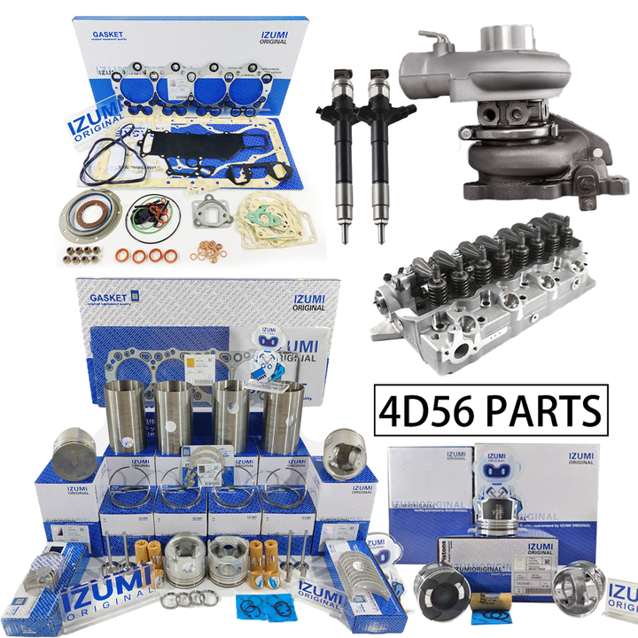 IZUMI 4D56 Overhaul Repair Kit Turbo Bearings Valves Cylinder Liner ...