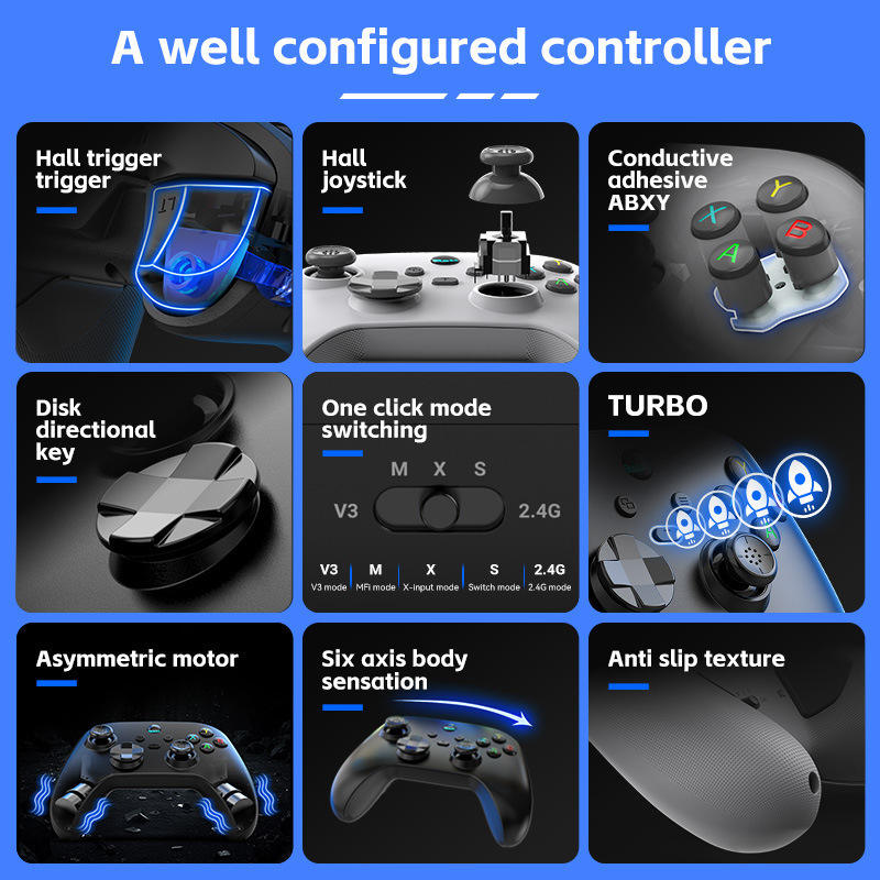 Wholesale G6 Multi Platform Esports Gamepad - Wireless BT