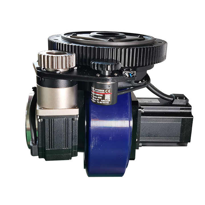 48V 1000W Electric Motor Wheel with Encoders for AGV OEM | Wholesale