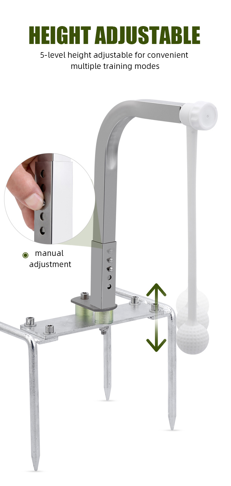 PGM HL008 golf swing apparatus golf training aids outdoor golf swing trainer-企业官网