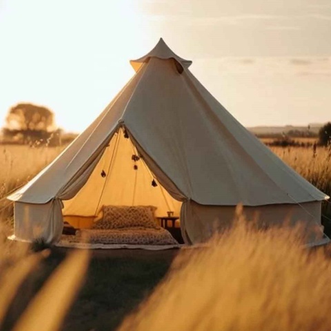 Luxury Outdoor PVDF Cocoon-Shaped Resort Hotel Tent House