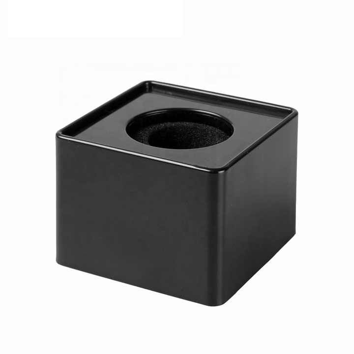 Microphone Logo Flag Station Cube - Perfect for Interviews