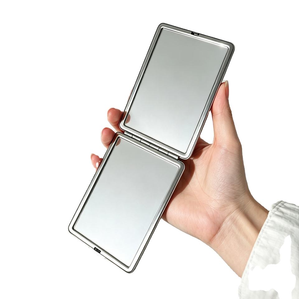 Factory Direct High Quality 304 Stainless Steel Portable Makeup Mirror ...