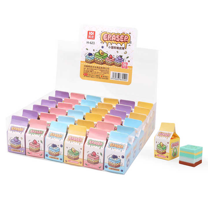 Various Colors of Mini Fashion Small Rubber Erasers Factory New Design ...