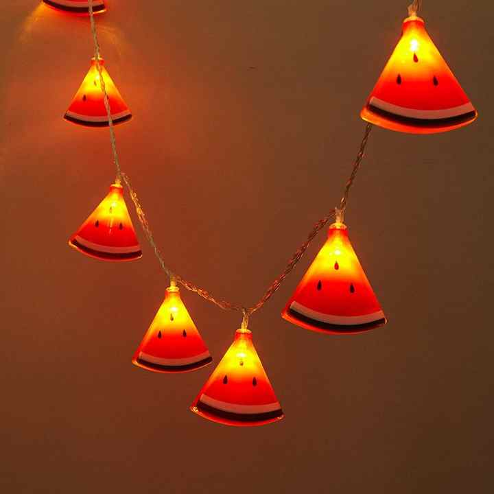 Tropical Fruit Shaped String Lights - Perfect for Summer