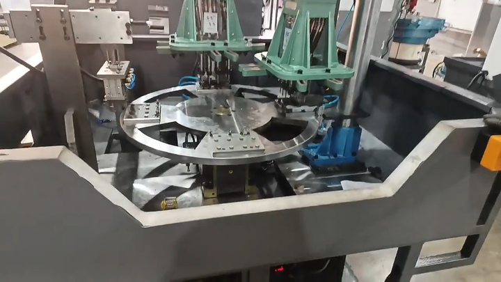 High Speed Manual Loading Rotary Drilling Tapping Machine Customizable Drilling Tapping Machine ...