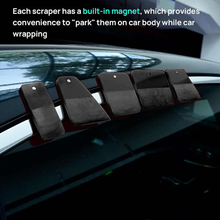 KUNAISI PPF Magnetic PPf Film Installation Wrapping Tools Ppf Squeegee ...