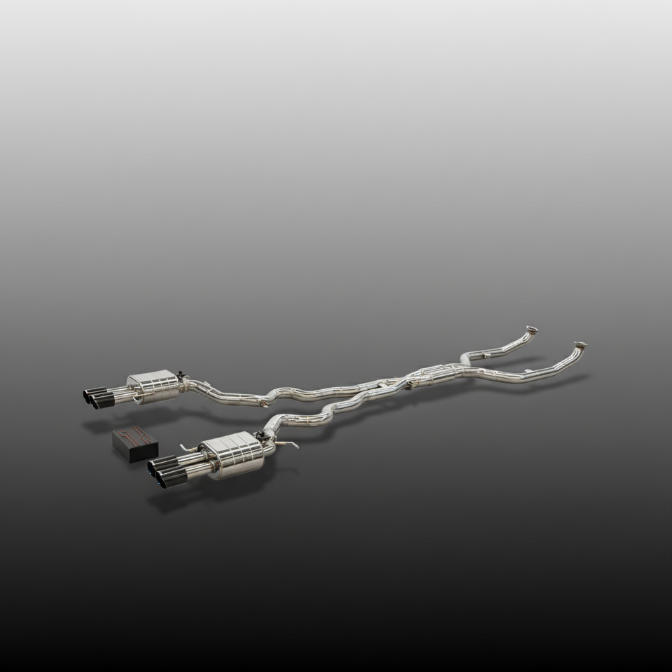 Exr Factory Stainless Steel Catback Exhaust for BMW M5 F10 4.4T 2016 ...