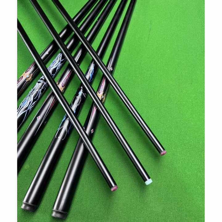 Professional Carbon Material Single One Piece Straight Single 13.5mm Tip Pool Cue Stick for Sale ...
