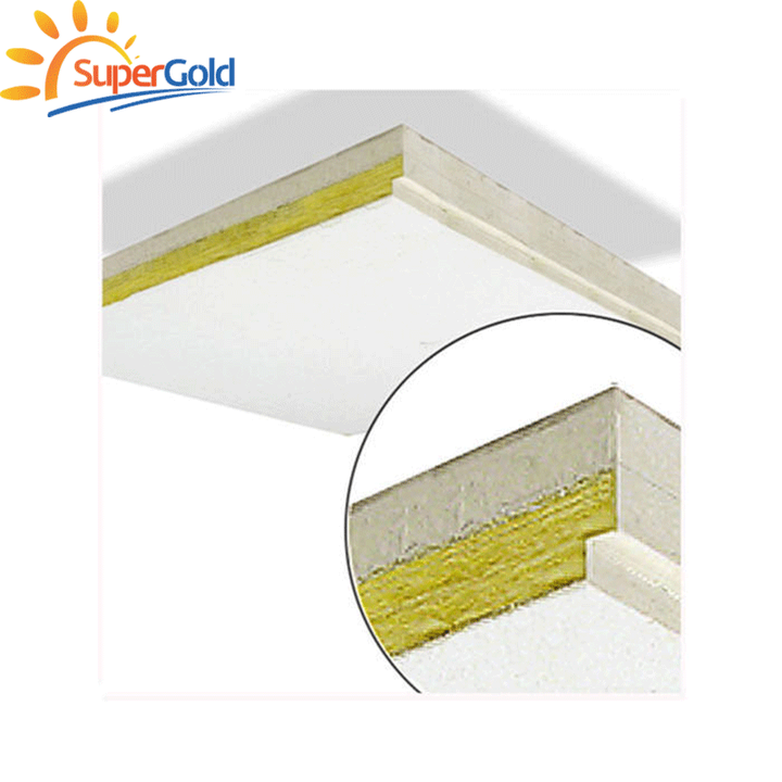 SuperGold Fiberglass Heat Insulation Materials Fire Resistant Glass ...