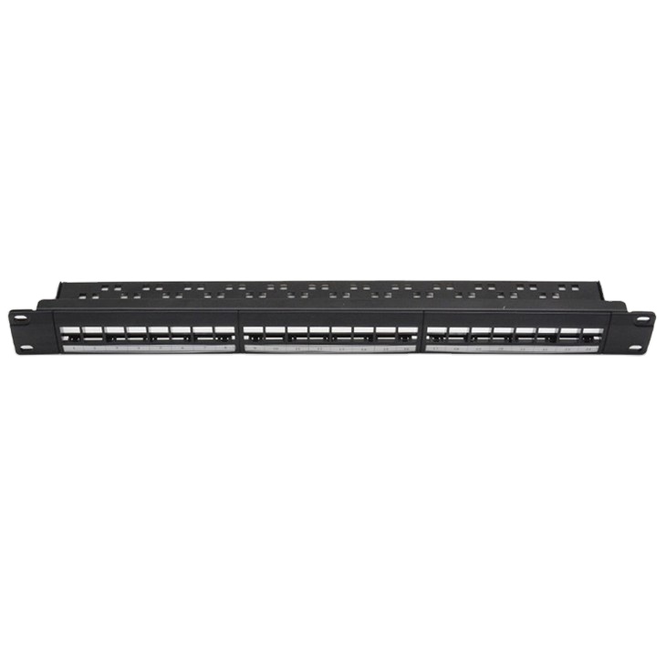1U Rack Mount Unshielded Blank Patch Panel 24 Port Products from Ningbo ...