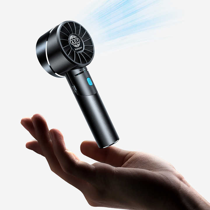 Aaoyun Handheld Mini Fan - Portable, High-Speed Cooling