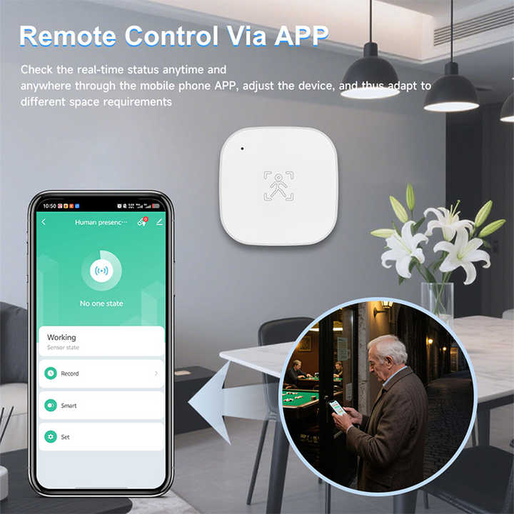 Tuya WIFI Human Presence Sensor Smart Human Body Sensor 24G Radar ...
