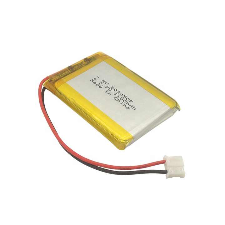 3.7v 1050mah 1100mah 603450 Rechargeable Lithium Ion Battery Packs