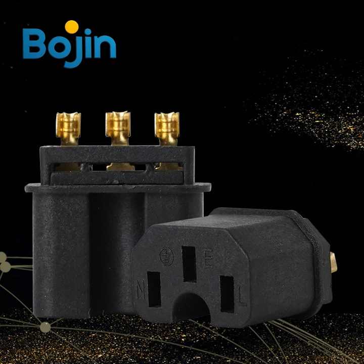 Iec C13 C14 C15 Plug Socket Plug Insert Electric Connector Desktop Socket Laptop Socket For Pc