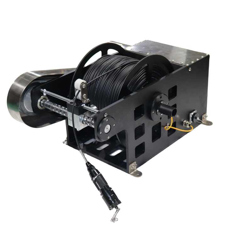 Customize ROV Tether Power Coil Drum Electrical Automatic Reel Cable ...