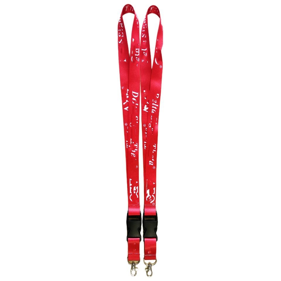 Custom Greek Sorority Logo Lanyards KeyChain Sisterhood Polyester ...
