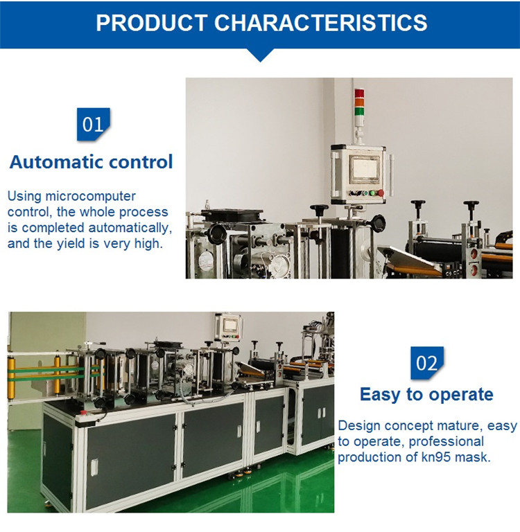 Automatic mask machine N95 Kn95 production machine Products from ...