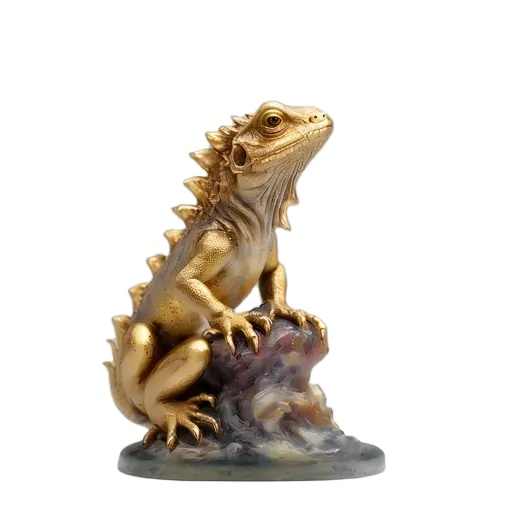 Resin Lizard Statue/figurine/sculpture, Custom Polyresin Tabletop ...